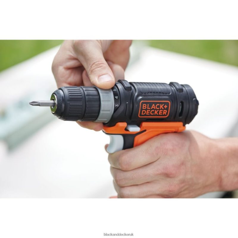 BLACK+DECKER FP0H586Gopak 12V MAX Cordless Drill 4-Tool Combo Kit Tools ...